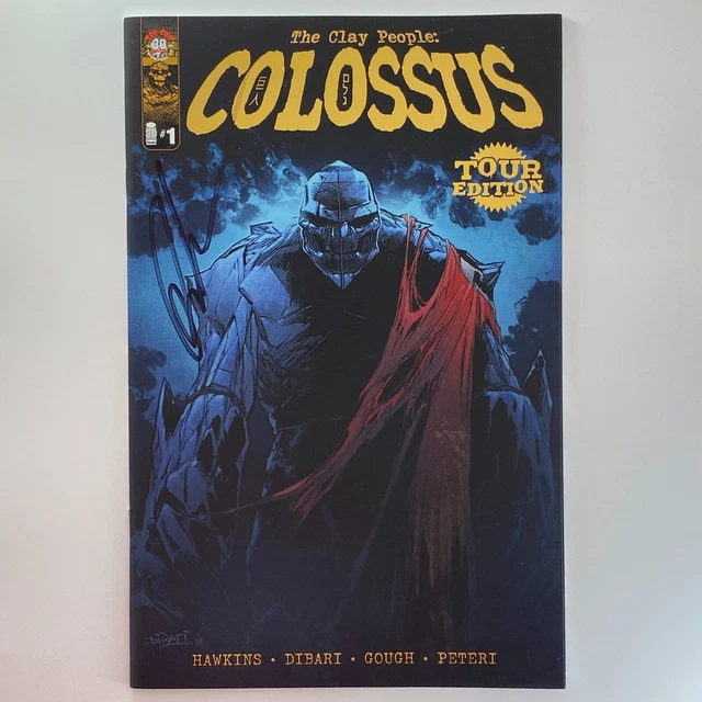 DIE CLAY PEOPLE Colossus #1 Blattgold Tour Edition Signiert Von Matt ...