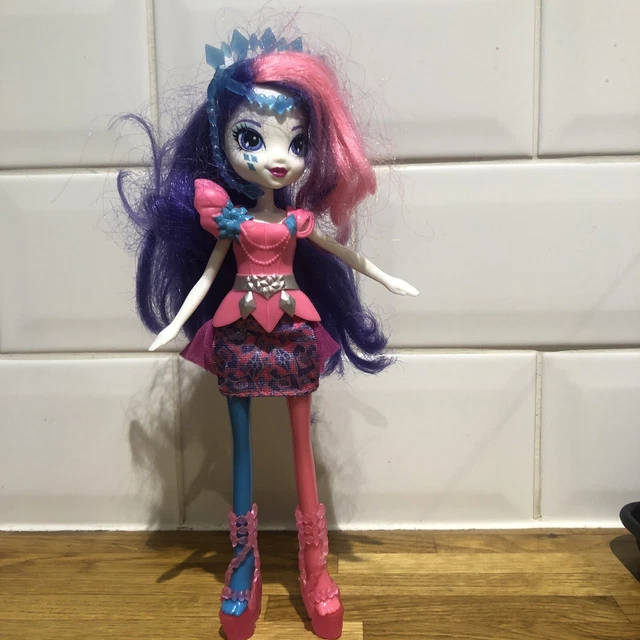 MY LITTLE PONY Equestria Girls Rainbow Rocks Neon Rarity Doll £14.99 ...