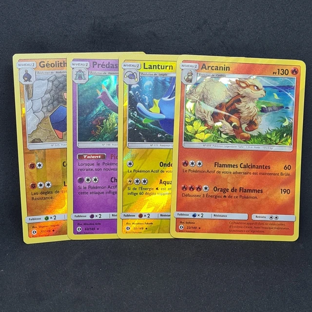 CARTE POKÉMON 149 - SL1 Soleil et Lune FR holo réserve rare -40% des 4 ...