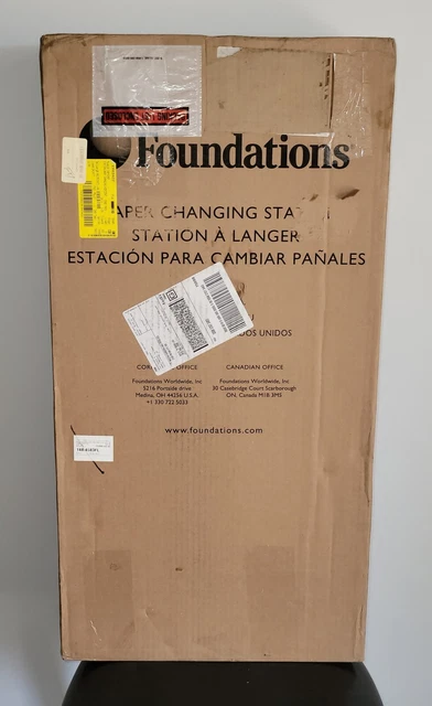 FOUNDATIONS® 100-EH-BP SURFACE-MOUNTED, Horizontal-folding Baby ...