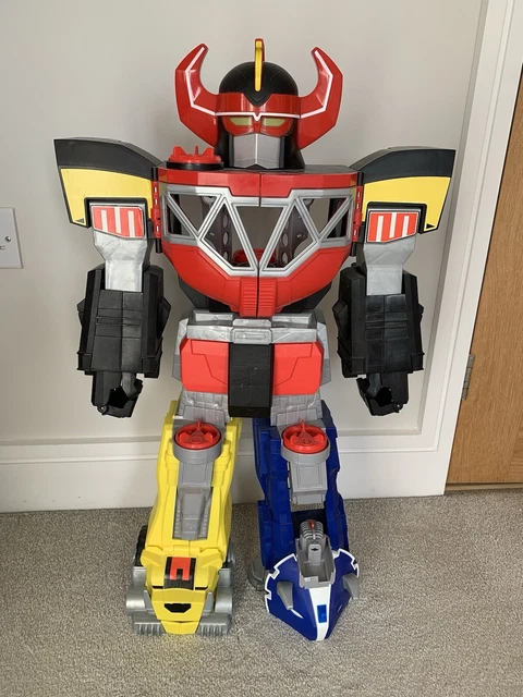 FISHER PRICE IMAGINEXT Power Rangers Morphin Megazord Robot Action ...