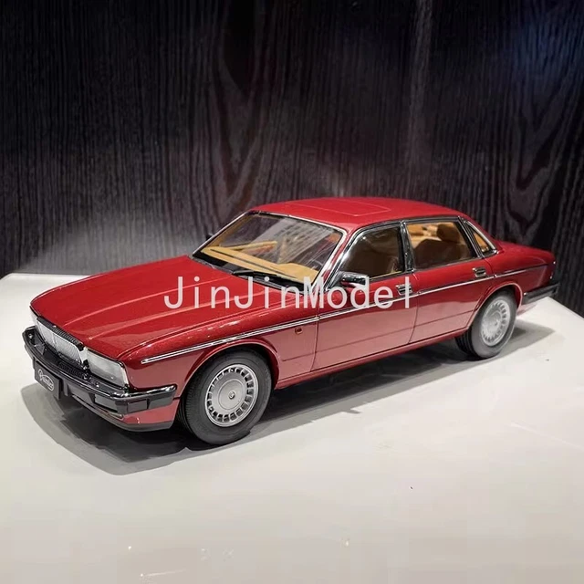 RED 1:18 SCALE Almost Real Jaguar Daimler XJ6 XJ40 Metal Diecast Car ...