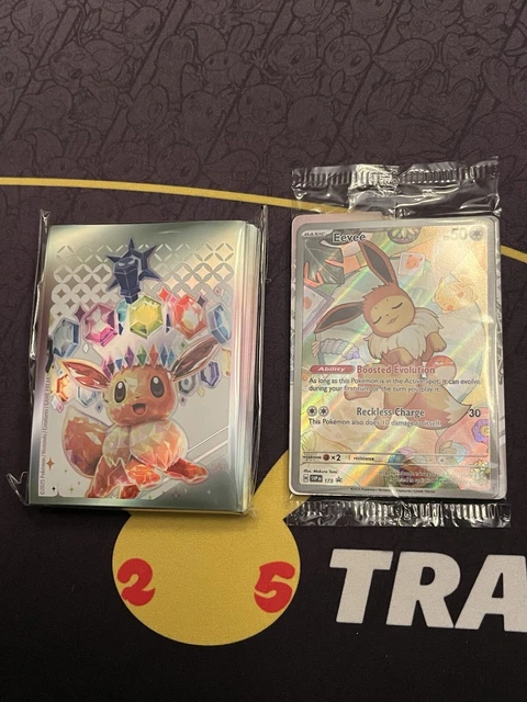 2025 POKEMON PRISMATIC Evolutions Eevee ETB Promo Card SVP 173 Sealed ...