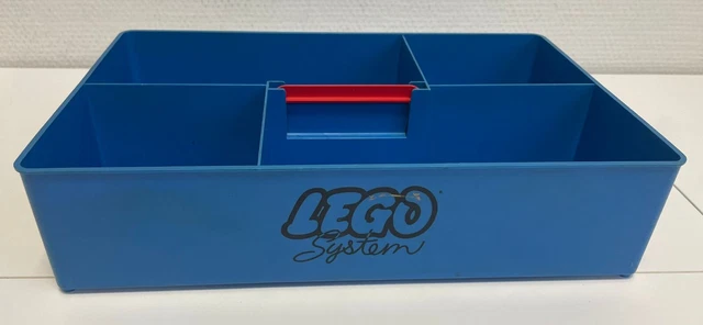 LEGO® SYSTEM SORTIERKASTEN Sortierbox Blau Box Aufbewahrung Sammelbox ...