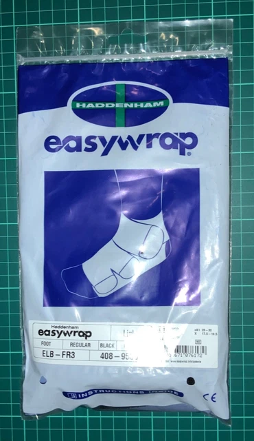 HADDENHAM EASYWRAP® FOOT, Regular, Medium Length, Light Compression, (Black). £12.50 - PicClick UK