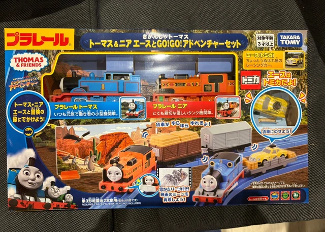 TAKARA TOMY THOMAS & Friends Plarail Thomas & Near Ace and GO GO ...