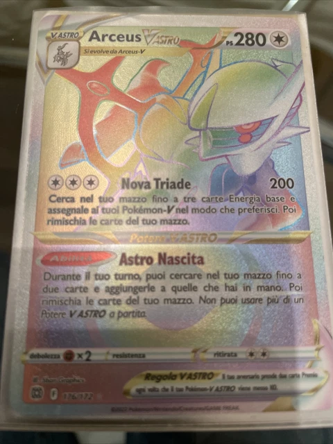 CARTA POKEMON ARCHEUS Hyper V Astro Mint EUR 80,00 - PicClick IT