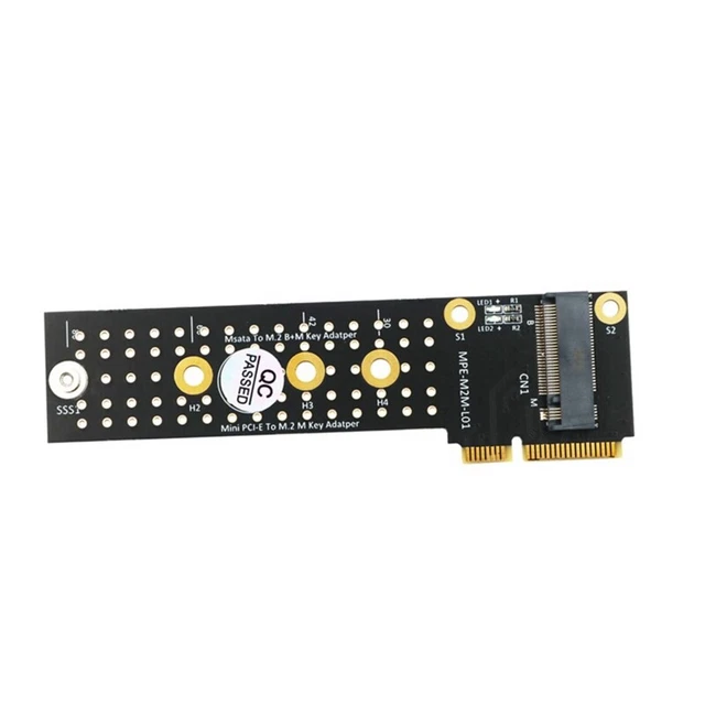 CARTE DE CONVERSION M.2 (NGFF) NVME SSD Vers PCIe Adaptateur PCI-E Vers ...