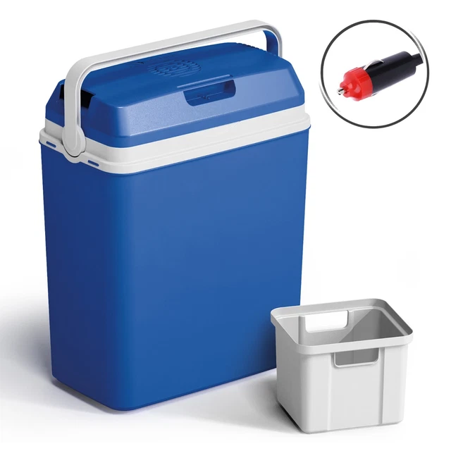 LARGE 29 LITRE Electric 12v Cooler Box Portable Car Van Drink Food ...
