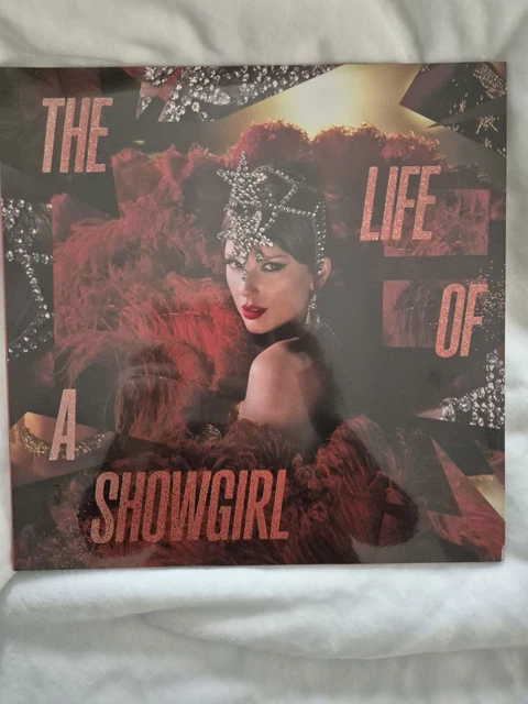 TAYLOR SWIFT LIFE Of A Showgirl Tiny Bubbles In Champagne Vinyl Red ...