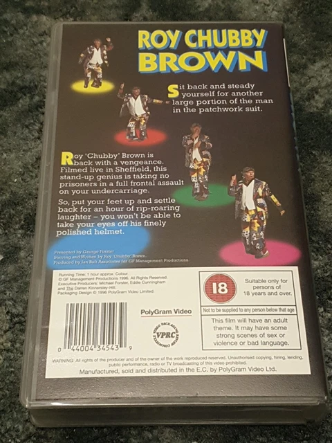 ROY CHUBBY BROWN Saturday Night Beaver VHS Video Tape £1.99 - PicClick UK