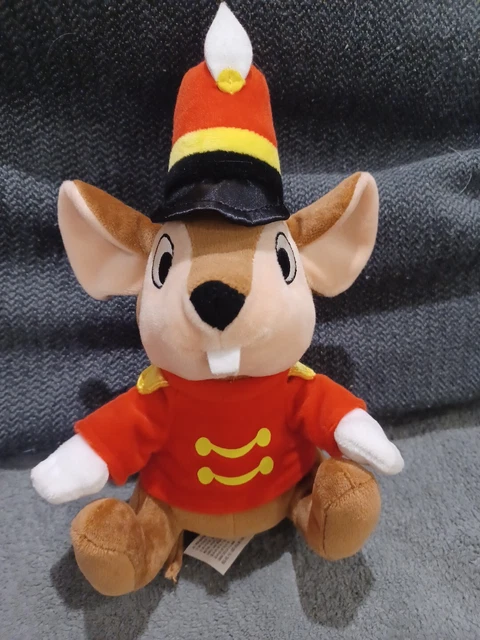 DISNEY DUMBO TIMOTHY Mouse Plush Soft Toy 8" Disneyland Paris £9.95 ...