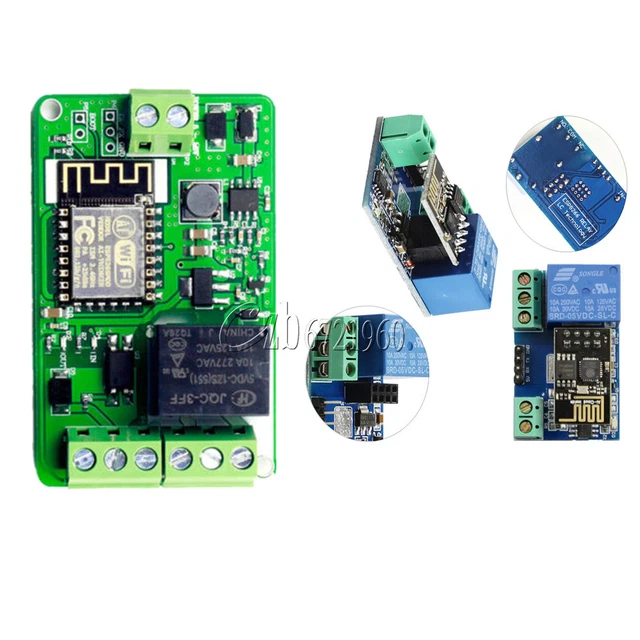 DC 7-30V 5V/220V 10A ESP8266 module relais WIFI ESP-12F module relais réseau EUR 5,80 - PicClick FR