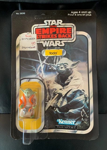 VINTAGE KENNER STAR Wars Yoda Empire Strikes Back Figure New and ...