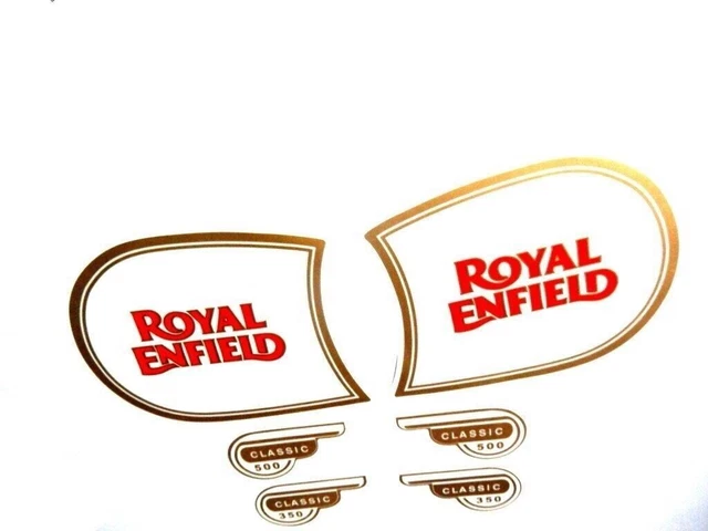 FUEL TANK TOOL Box Sticker Logo Badge Emblem Fit Royal Enfield Classic ...