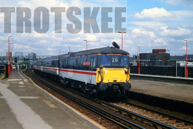 35MM SLIDE BR British Rail Diesel Loco Class 73 73207 1993 Clapham Orig ...