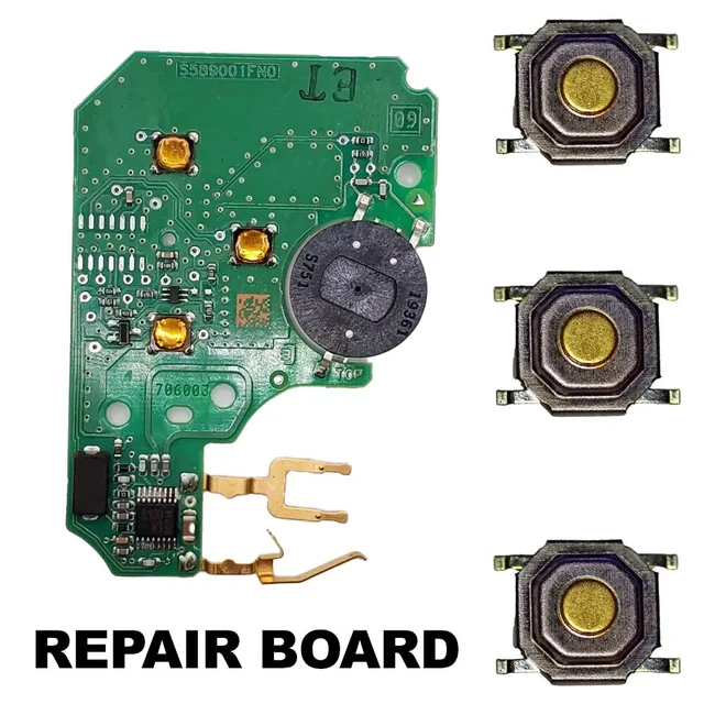 GENUINE RENAULT MEGANE II / Scenic II Key Fob Card Repair Circuit Board ...