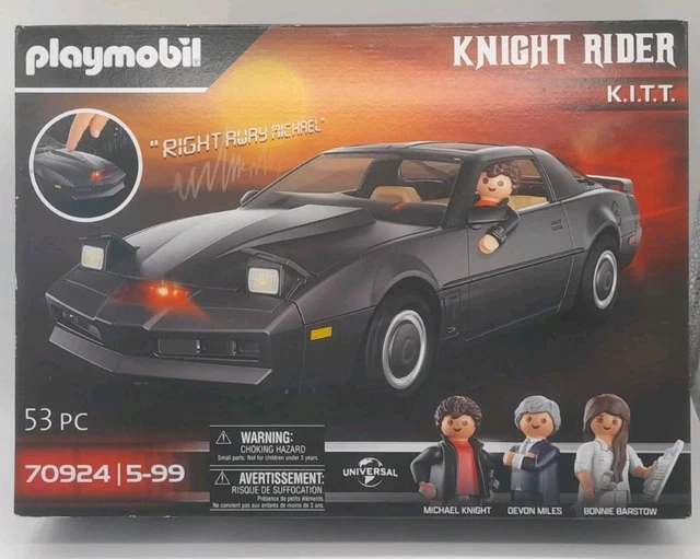 PLAYMOBIL KNIGHT RIDER - K.I.T.T. Baukasten-Set - 53 Teile (70924) EUR ...