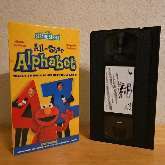SESAME STREET - All Star Alphabet (VHS, 2005) £10.45 - PicClick UK