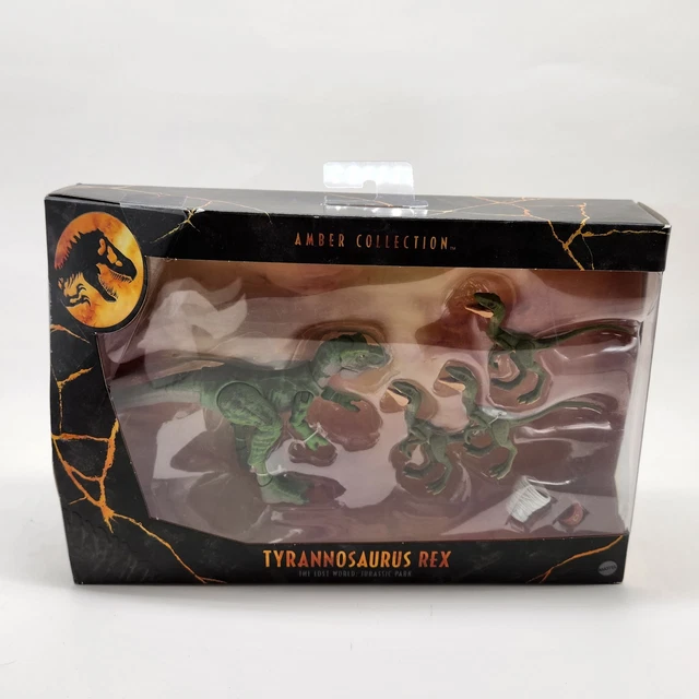 HBY32 AMBER COLLECTION Jurassic Park Lost World Tyrannosaurus Rex Young ...