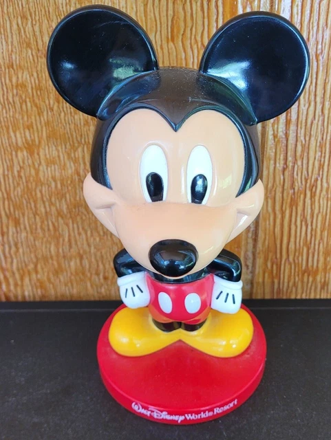 VINTAGE KELLOGGS MICKEY Mouse Walt Disney World Resort Large Bobblehead ...