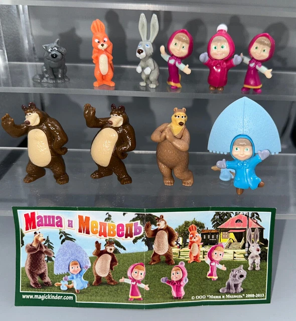 COMPLETE SET MASHA and the Bear / Masha and the Bear 1st Series Russia + 1 BPZ £37.91 - PicClick UK