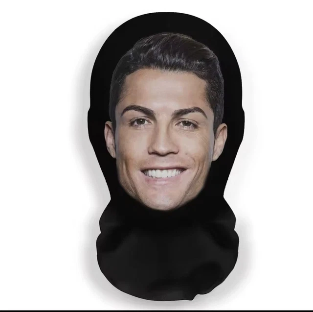 ONE SIZE CRISTIANO Ronaldo 3D Printed Full Face Mask Balaclava £9.99 ...