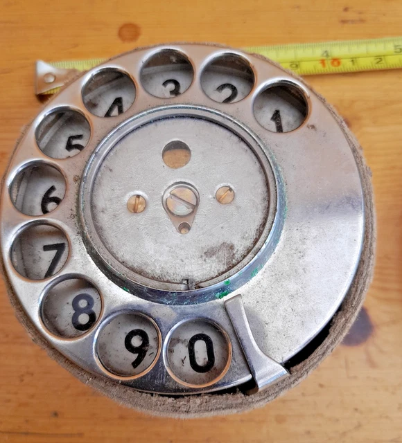 VINTAGE GPO TELEPHONE telegraphy Rotary Dial Model No 24 1967 Boxed £70 ...