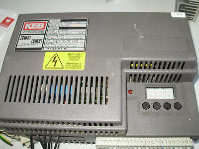 KEB 07.F0.200-1228 TRANSISTOR Frequency Inverter Rotary Motor Setup ...