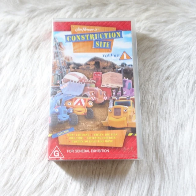 JIM HENSON CONSTRUCTION Site Tv Show Volume 1 VHS JIM HENSON Tv Show ...