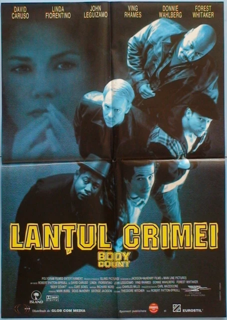 MOVIE POSTER=BODY COUNT/THE Chain of Murder=Forest Whitaker, Ving ...