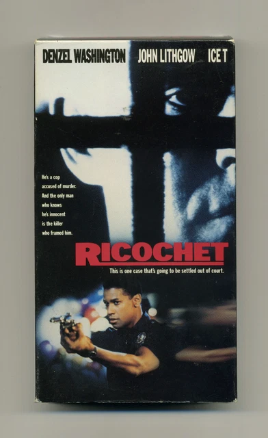 RICOCHET; VHS 1991 HBO Video £7.49 - PicClick UK