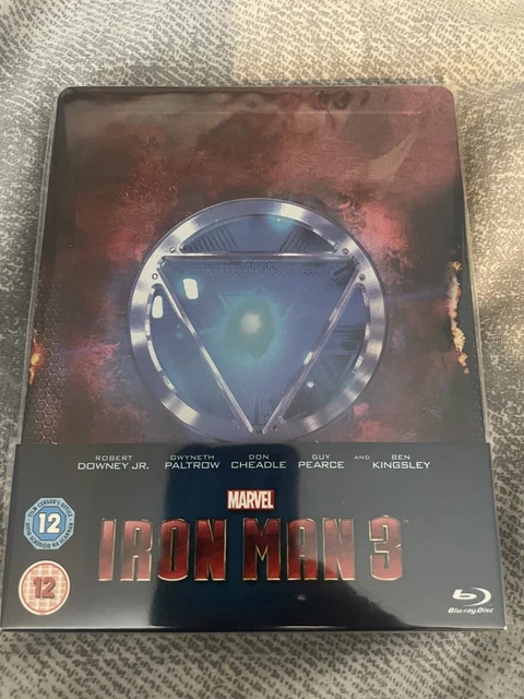 MARVELS IRON MAN 3 Zavvi Exclusive Ltd Ed Steelbook Bluray £10.77 ...