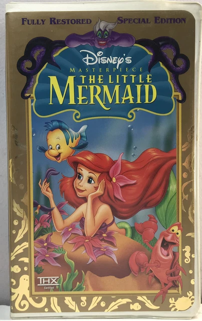 DISNEY THE LITTLE Mermaid VHS Video Tape Masterpiece Case Rare BUY 2 GET 1 FREE! £5.71 - PicClick UK