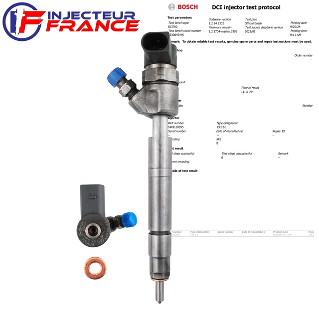 0445110055 BOSCH INJECTEUR Mercedes-Benz Classe E W210 W211 CDI ...