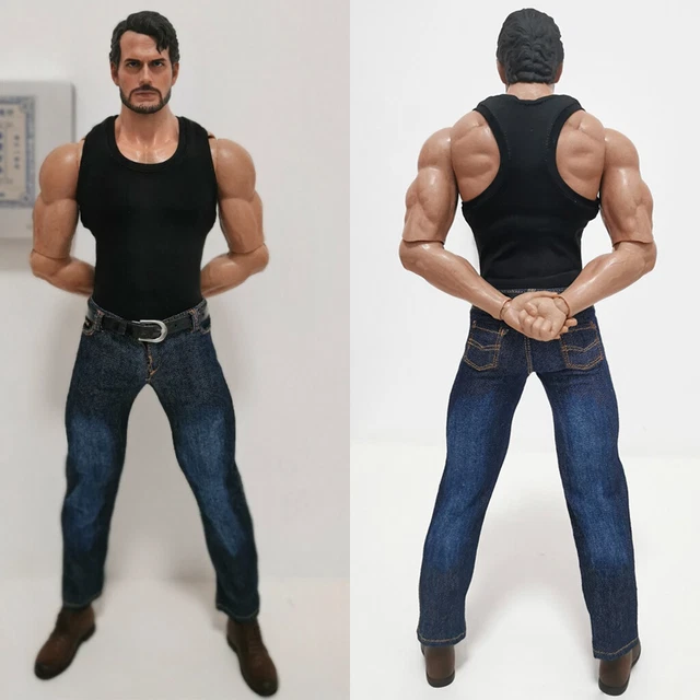 WORLDBOX AT016 1/6 Scale Muscular Figure Body Male for 12" Phicen ...