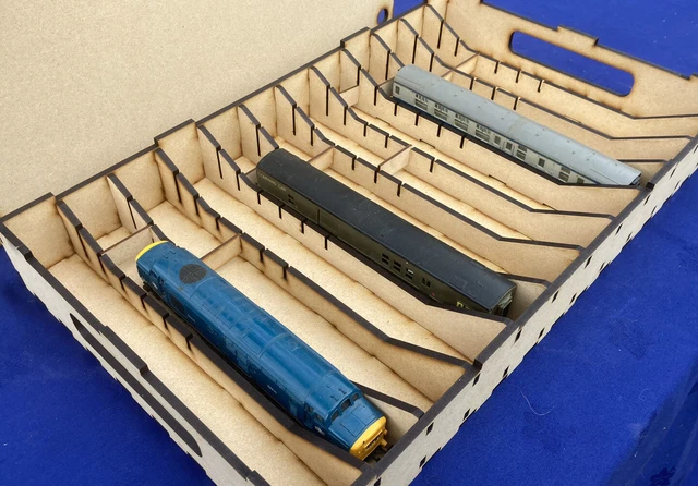 LONG STORAGE & Transportaton Box For HO/OO Gauge Model Railway Inc ...