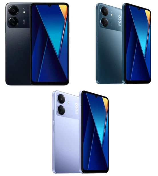 SMARTPHONE XIAOMI POCO C65 256Go 8Go 6,74" 5000mAh Double SIM Bleu Noir ...