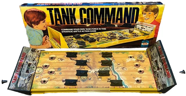 RETRO TANK COMMAND Game By Ideal Games, Vintage 1975 £18.99 - PicClick UK