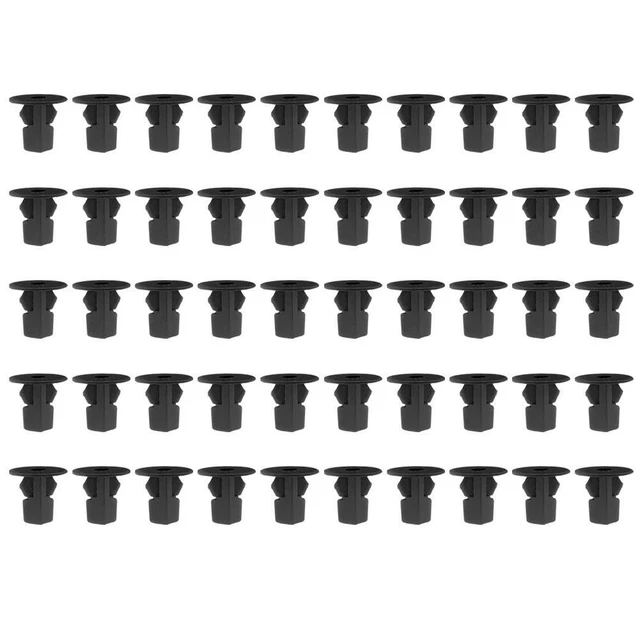 50X CAR FENDER Liner Clips Screw Grommet Fastener for Toyota Camry ...