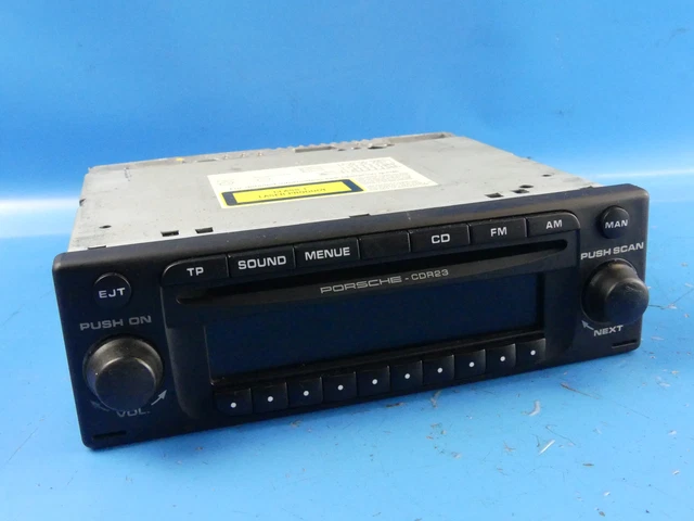 PORSCHE 911 CABRIO 996 Facelift original CD Radio Becker CDR 23 ...
