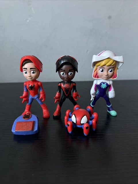 MARVEL SPIDEY AND His Amazing Friends Figures Hero Reveal Figures Rare ...