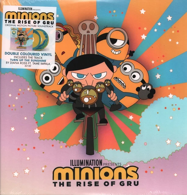 MINIONS THE RISE of Gru Original Motion Picture Soundtrack double LP ...