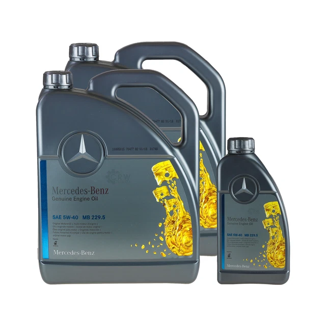 12L MERCEDES-BENZ ACEITE motor 5W-40 MB 229.5 Sintético Original de ...