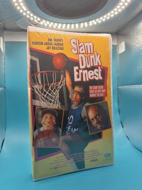 SLAM DUNK ERNEST- Vhs- Jim Varney Kareem Abdul-Jabbar Og Clamshell New ...