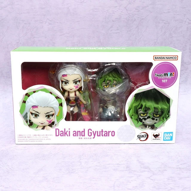 DEMON SLAYER KIMETSU No Yaiba Set De Daki Gyutaro Anime Figura 4in ...