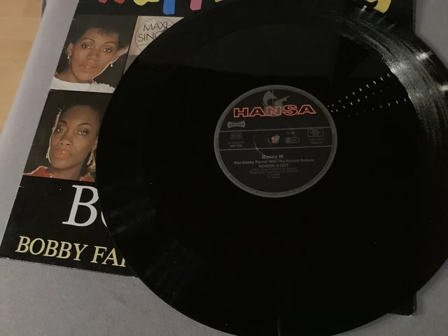 MAXI SINGLE Boney M. and Bobby Farrell with. the School Rebels Happy Song EUR 1,50 - PicClick DE