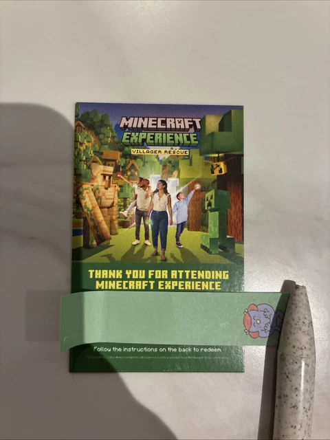 MINECRAFT EXPERIENCE VILLAGER Rescue Cape Code London 2025 £25.48 ...