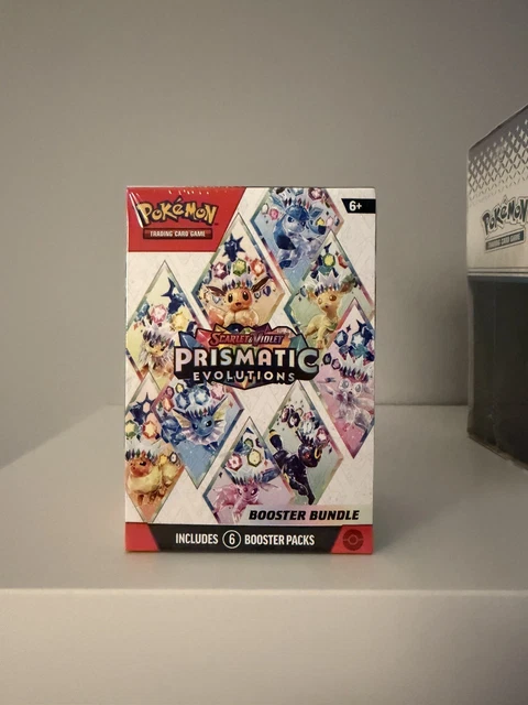 POKÉMON TCG PRISMATIC Evolutions Booster Bundle NEW & SEALED £50.00 ...