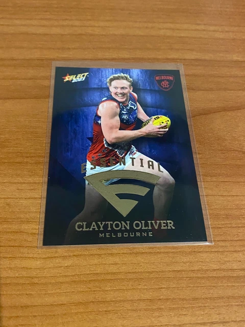 2023 AFL SELECT Footy Stars Essential CLAYTON OLIVER Melbourne E54 $2. ...